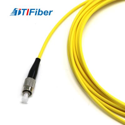 China Cordón de remiendo a una cara de la fibra óptica del solo modo de FC-LC el 1M los 2M los 4M los 5M Available en venta
