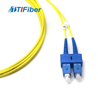China Modo a dos caras del cordón de remiendo de la fibra óptica de TTIFiber FC-SC solo en venta
