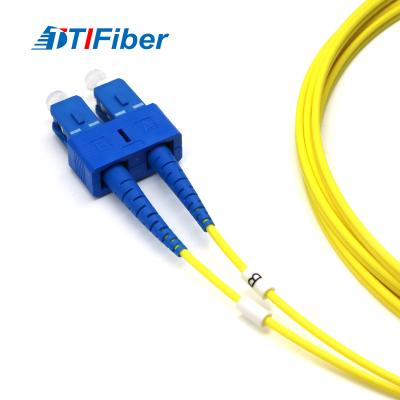 China Modo a dos caras del cordón de remiendo de la fibra óptica de TTIFiber FC-SC solo en venta