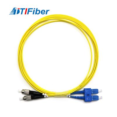 China Modo a dos caras del cordón de remiendo de la fibra óptica de TTIFiber FC-SC solo en venta