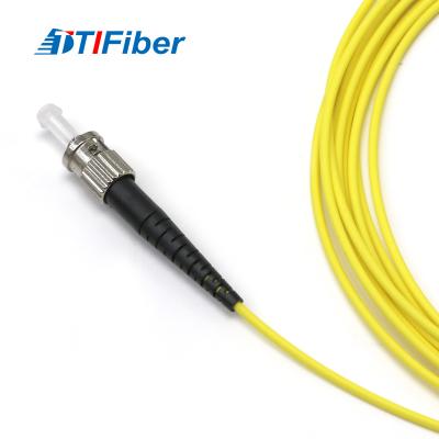 China FTTH verwenden ST-ST Monomode-, das Simplexfaser-Optikverbindungskabel alle verfügbaren Längen verkabeln zu verkaufen