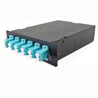 China MPO MTP 24F Fiber Distribution Panel Fiber Patch Panel Cassette for sale