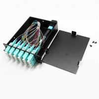China MPO MTP 24F Fiber Distribution Panel Fiber Patch Panel Cassette for sale