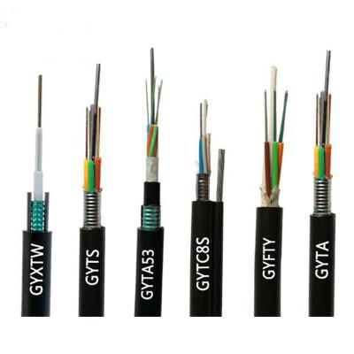 Cina Fibra corazzata del centro di comunicazione GYXTW 8 - cavo a fibre ottiche ottico del cavo in vendita
