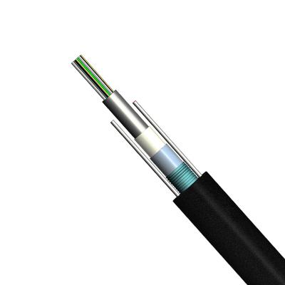 Cina Fibra corazzata del centro di comunicazione GYXTW 8 - cavo a fibre ottiche ottico del cavo in vendita