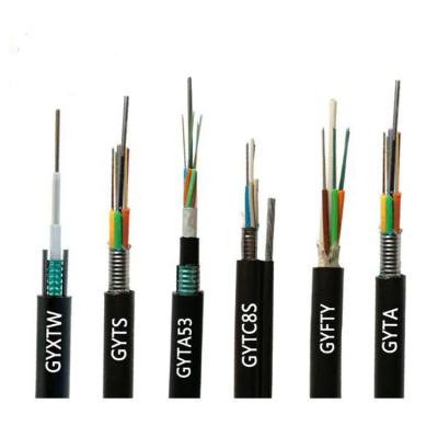 Cina Cavi sciolti 2 del cavo a fibre ottiche di ADSS GYTC8S GYTS GYTA il centro 4 6 8 12 in vendita