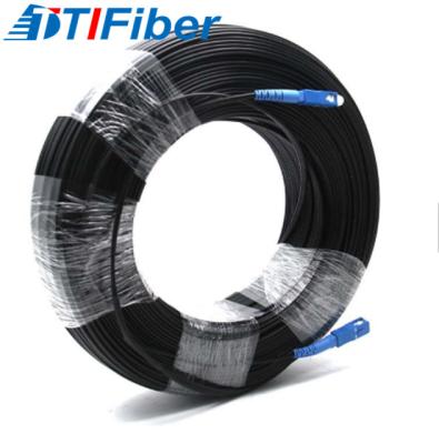China El cordón de remiendo del cable de descenso de G652D G657A FTTH el 1m los 2m 3M modificó longitud para requisitos particulares en venta