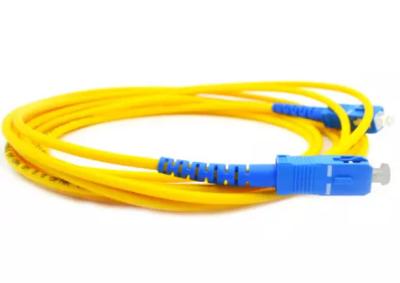 China Simplex Enig Optisch het Flardkoord van de Wijzelszh Vezel voor FTTH-Netwerk Te koop