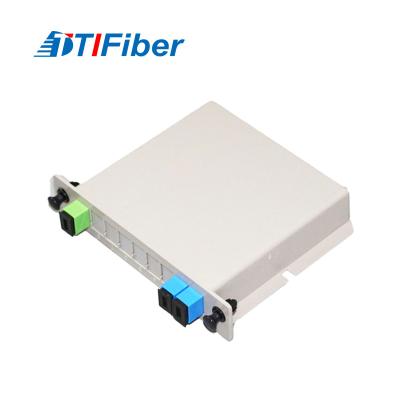 Cina Installazione di Easying della polvere del separatore ottico digitale della fibra 1X2 di MP millimetro anti in vendita