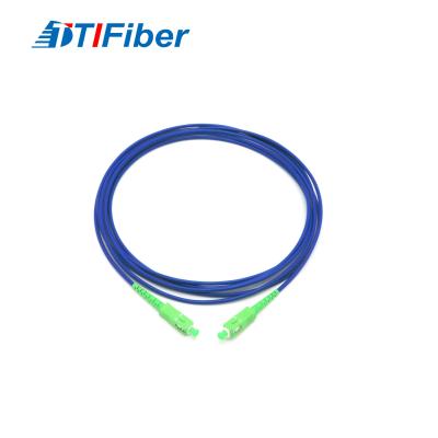 China puentes de acero acorazados de la fibra de 3.0m m con excelente rendimiento del SC Upc LC Upc. en venta