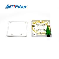 China FTTH Plastic IP65 Fiber Optic Terminal Box Singlemode Multimode for sale