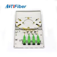 China FTTH Plastic IP65 Fiber Optic Terminal Box Singlemode Multimode for sale
