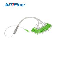China LSZH 1*16 Fiber Optic Splitter Easy Processing For Passive Optical Network for sale