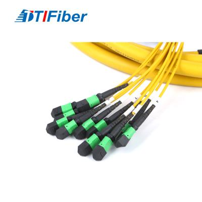China Het openlucht Gepantserde Koord SM van het Vezel Optische Flard de HEREN MTP MPO aan LC 12 Multicore 24 Te koop