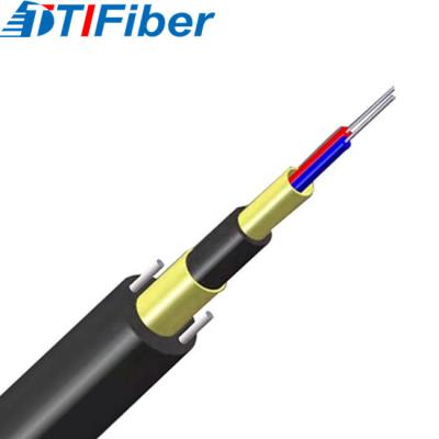 Cina Cavo a fibre ottiche centrale ottico della metropolitana del filato FRP di GYXFTW Aramid corazzato in vendita