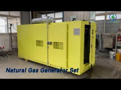 Zusammensetzung von integrierten dreiphasigen Erdgasgeneratoren 6CTA 100kw