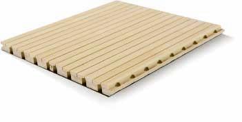 Quality Sound Absorption E1 Garde Grooved Acoustic Panels With CE FSC France A+ Approved for sale