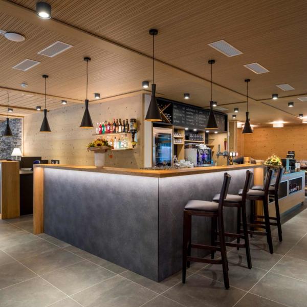 Melamine MDF Grooved Acoustic Panels 133x2440mm 197x2440mm For Ceiling And Wall