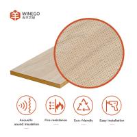 Quality Micro Perforated MDF Panels Absorb Sound and Decorative Wall Panels for sale