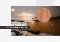 Quality OEM Micro Perforated Acoustic Panels , Acoustic Wood Wall Panels BS476 PART7 for sale