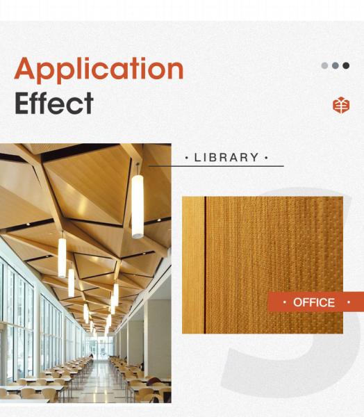 Quality Interior Decorative Sound Absorbing Wall Panels Micro Perforation CE FSC for sale