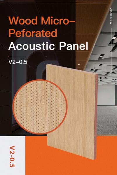 Super Micro Perforate Acoustic Wood Panels Sound Absorbing 600x1200 1200x2400mm