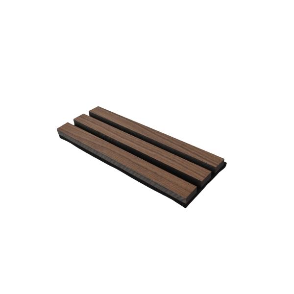 Quality Ceiling Wall Slatted Acoustic Wood Panels , Acoustic Timber Panels 12mm HDF 9mm for sale