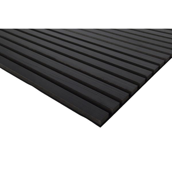 Quality Ceiling Wall Slatted Acoustic Wood Panels , Acoustic Timber Panels 12mm HDF 9mm for sale