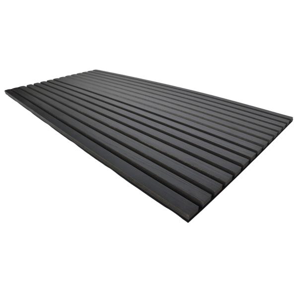Quality Fire Retardant Veneer Wood Slat Acoustic Wood Panel Superior Sound Absorption for sale