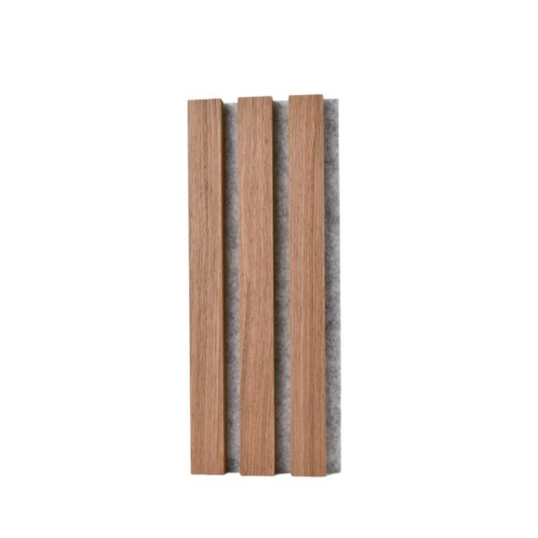 Quality Sound Proof Walnut Acoustic Wood Slat Panels Eco Friendly Engineered Veneer for sale