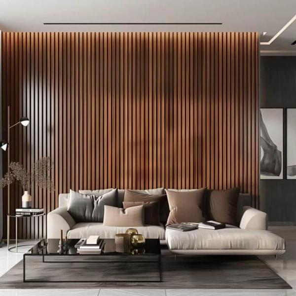 Quality Timber Veneer Oak Acoustic Wood Wall Panels Modern Style Sound Proof 0.85NRC for sale