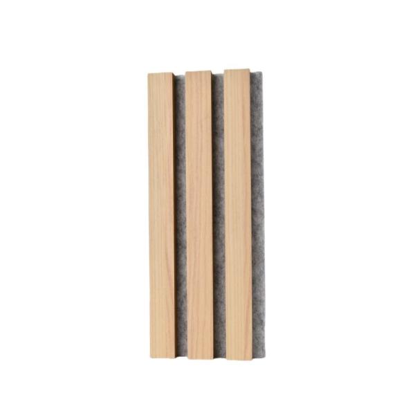 Noise Control Acoustic Wood Slat Panels For Walls And Ceilings 600x2400mm