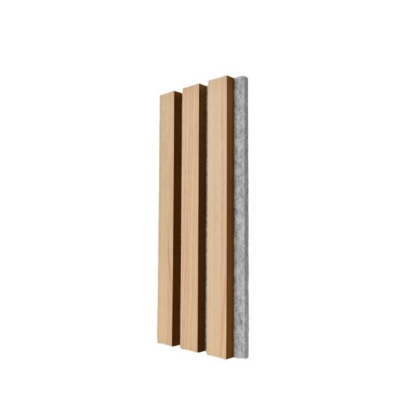 Noise Control Acoustic Wood Slat Panels For Walls And Ceilings 600x2400mm