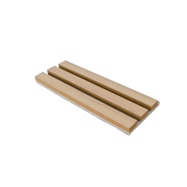 Noise Control Acoustic Wood Slat Panels For Walls And Ceilings 600x2400mm
