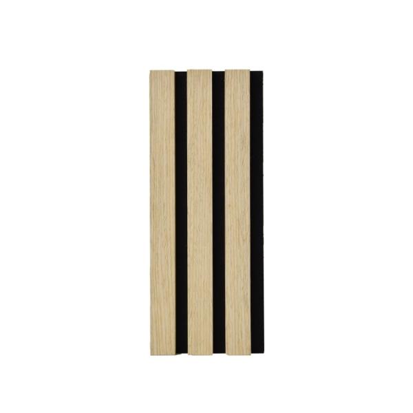 Quality Veneer Banding Acoustic Wood Slat Panels 2400mm Wood Slat Wall Tiles Customized for sale