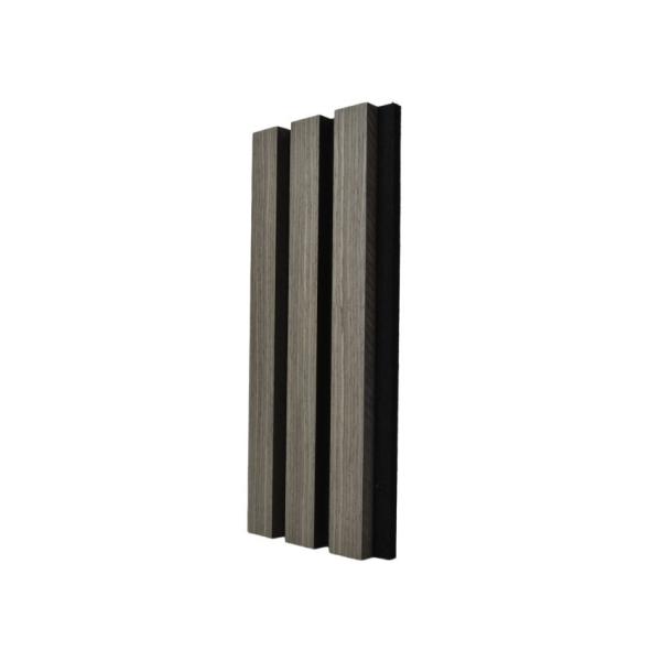 Quality Elegant Decorative Veneer Wood Slat Acoustic Panels Felt Backing 0.85NRC E0 for sale