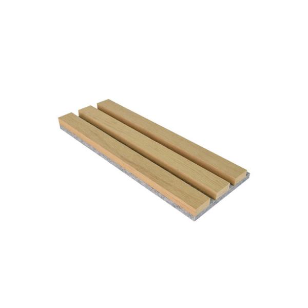 Quality Bespoke Soundproof Solid Wood Slat Acoustic Panels 21mm Thickness 0.85 NRC for sale
