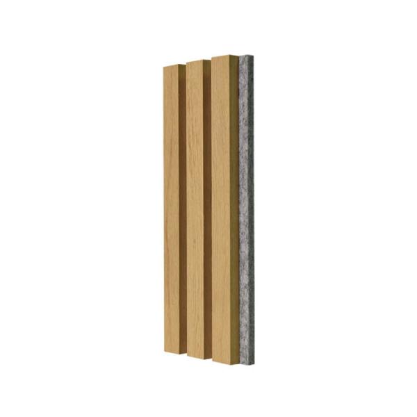Quality Bespoke Soundproof Solid Wood Slat Acoustic Panels 21mm Thickness 0.85 NRC for sale
