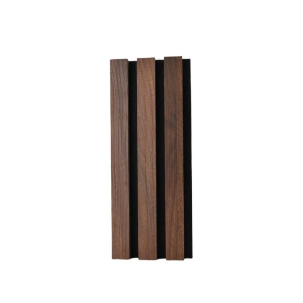 Quality 0.85 NRC Wood Slat Acoustic Panels Melamine Finish High Density For School Decor for sale