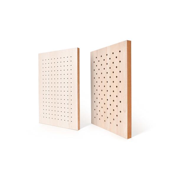 Quality Stylish Decorative Perforated Acoustic Wood Panels for Commercial Studio for sale