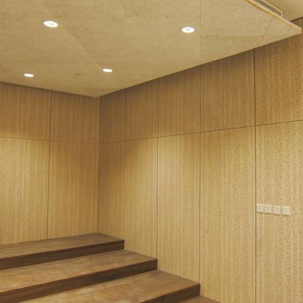 0.8 NRC Artistic Acoustic Panels Eco Friendly Timber For Modern Home Decor