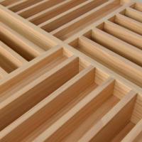 China Square Shape Wooden QRD Acoustic Diffuser Enhanced Sound Dispersion For Studio for sale