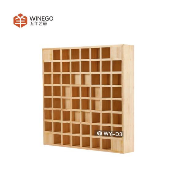 100mm Thick Wood Acoustic Diffuser Panels E1 Grade For Sound Clarity