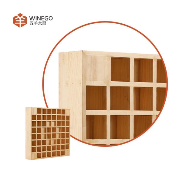 100mm Thick Wood Acoustic Diffuser Panels E1 Grade For Sound Clarity