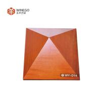 China Rubber Solid Wood Acoustic Diffuser Panels Improved Sound Reflections And Clarity for sale