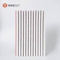 Quality Custom Color Grooved Acoustic Wood Wall Panels 15mm For Aesthetically Spaces for sale