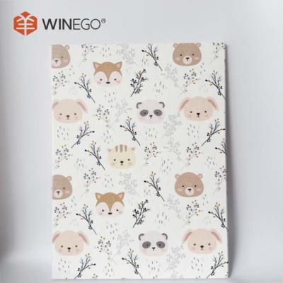 China Custom Cartoon Patterns PET Acoustic Panels Eco Friendly For Hospital Paneling for sale