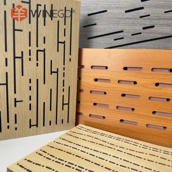 Quality OEM Low Emission Art Acoustic Panels Sound Absorbing Sustainable Materials for sale