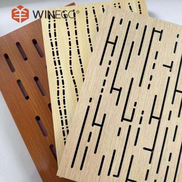 Quality 12mm 15mm Acoustic Artistic Sound Absorbing Panels Noise Reduction Fire for sale