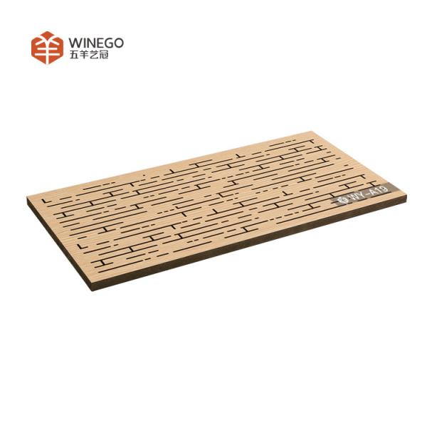 Quality 12mm 15mm Acoustic Artistic Sound Absorbing Panels Noise Reduction Fire Resistant for sale
